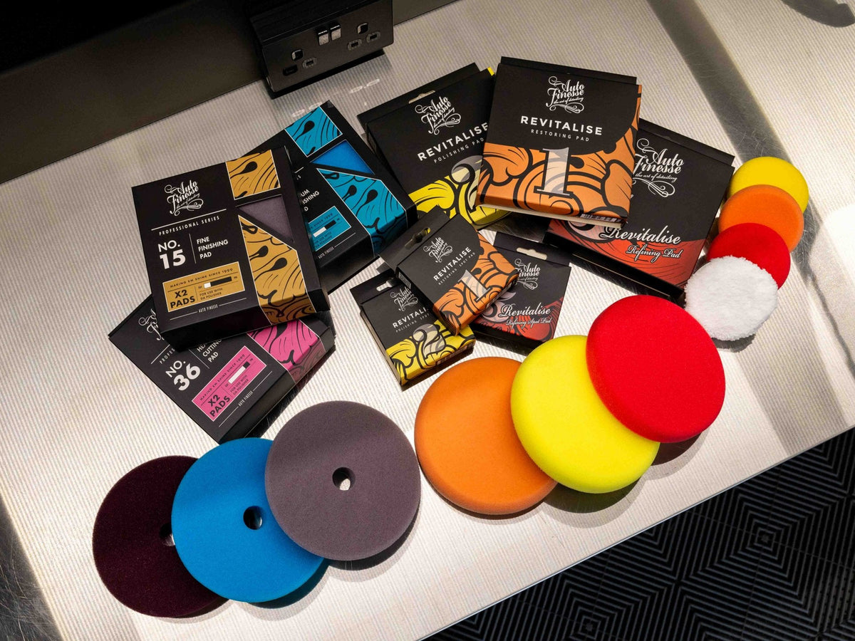 Polishing and Machine Pad Guide From Auto Finesse